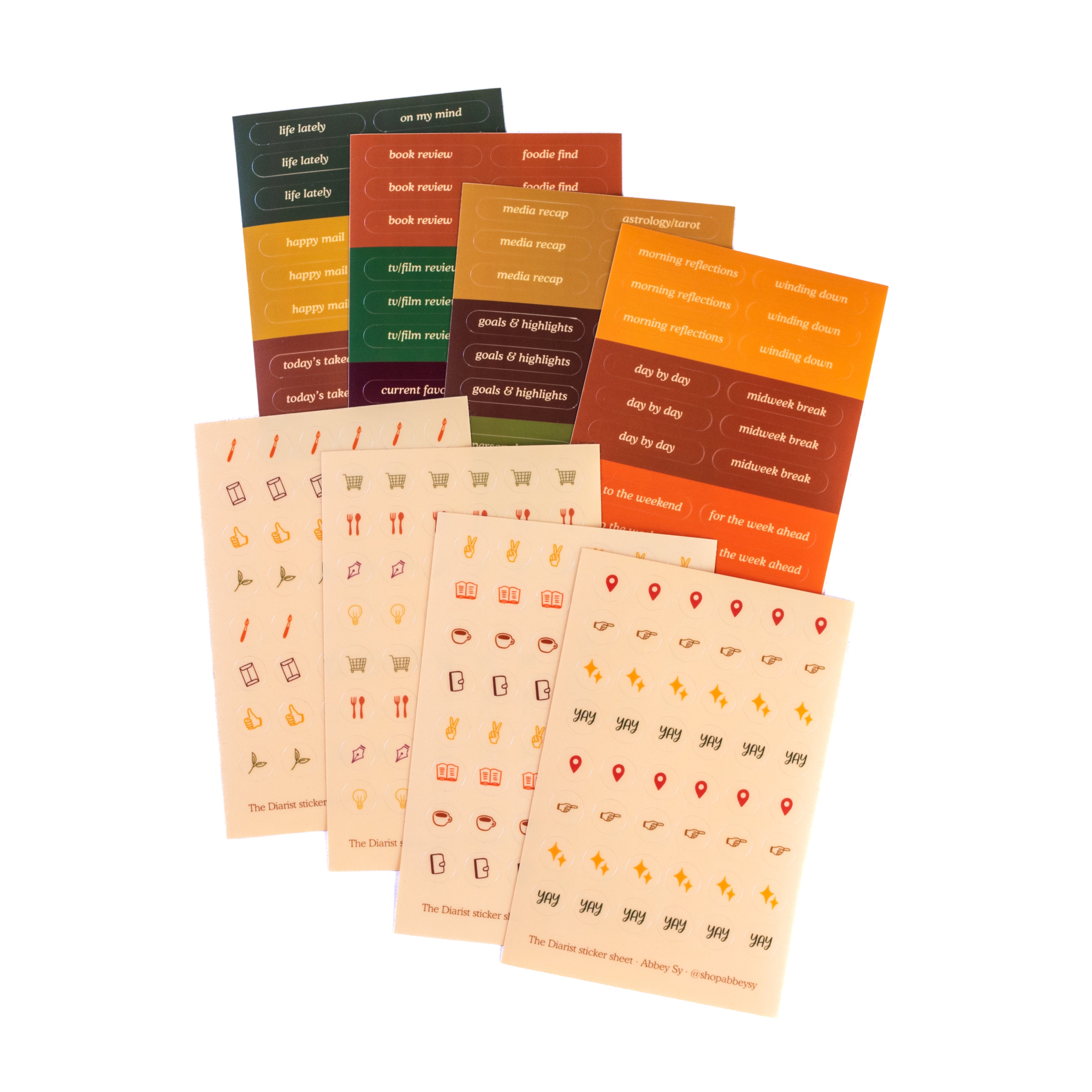 Abbey Sy The Diarist Journal – Yoseka Stationery