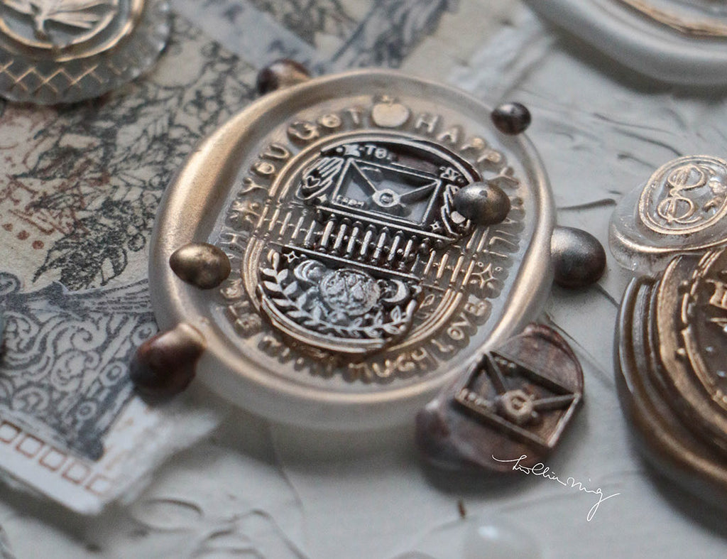 LCN Wax Seal Stamp Set – Yoseka Stationery