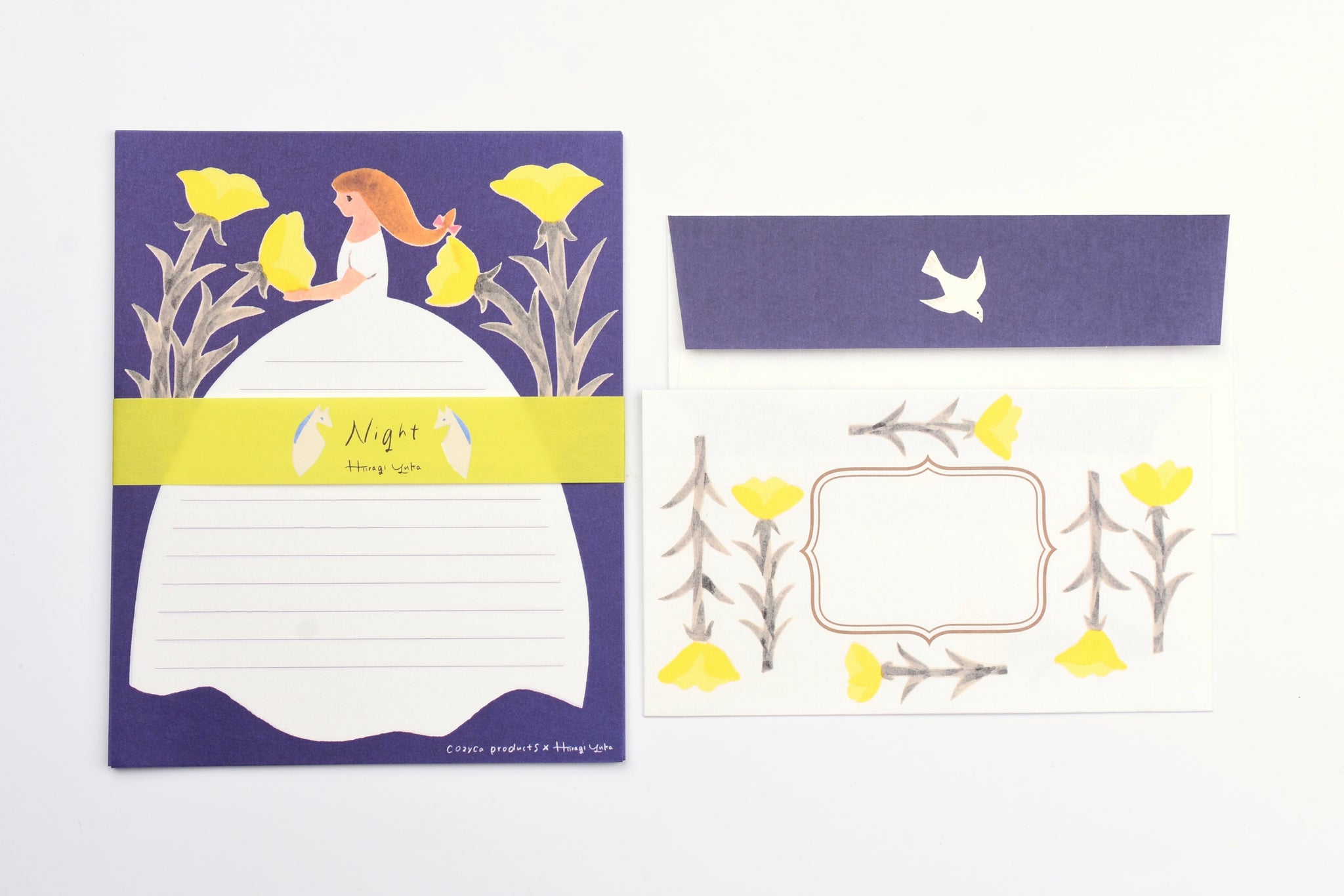 Cozyca - Yuka Hiiragi Letter Set – Yoseka Stationery