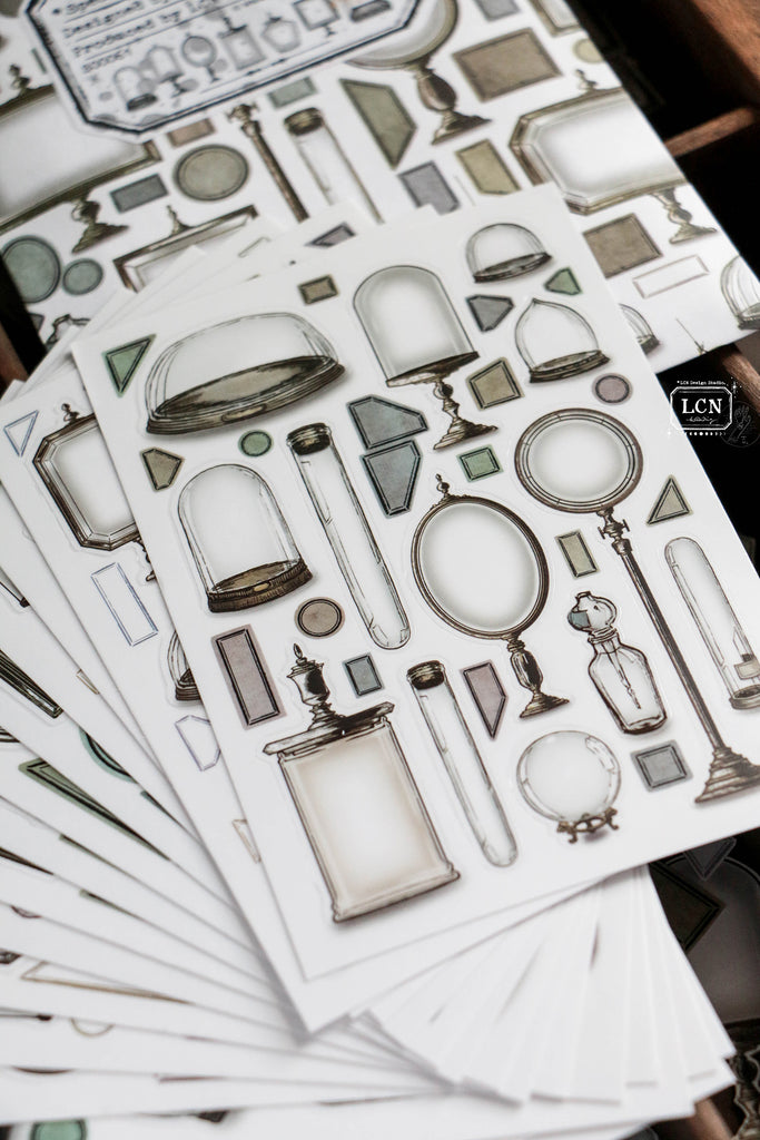 LCN Specimen Display Sticker Set – Yoseka Stationery
