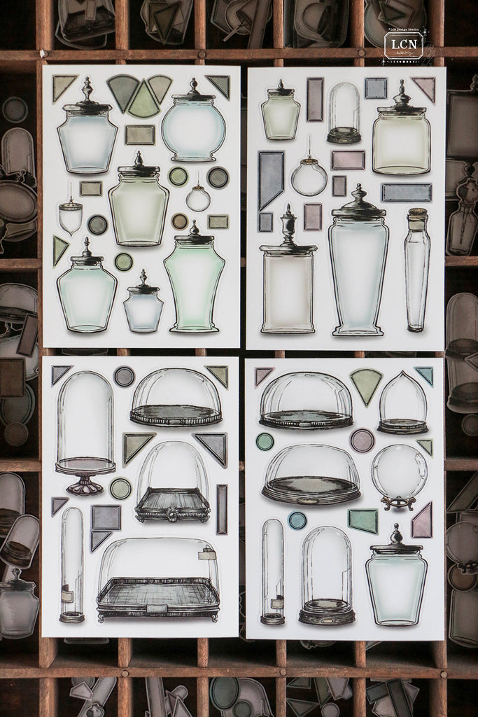 LCN Specimen Display Sticker Set – Yoseka Stationery