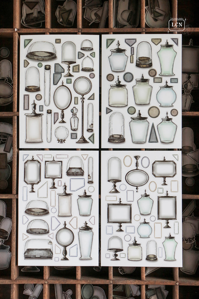 LCN Specimen Display Sticker Set – Yoseka Stationery