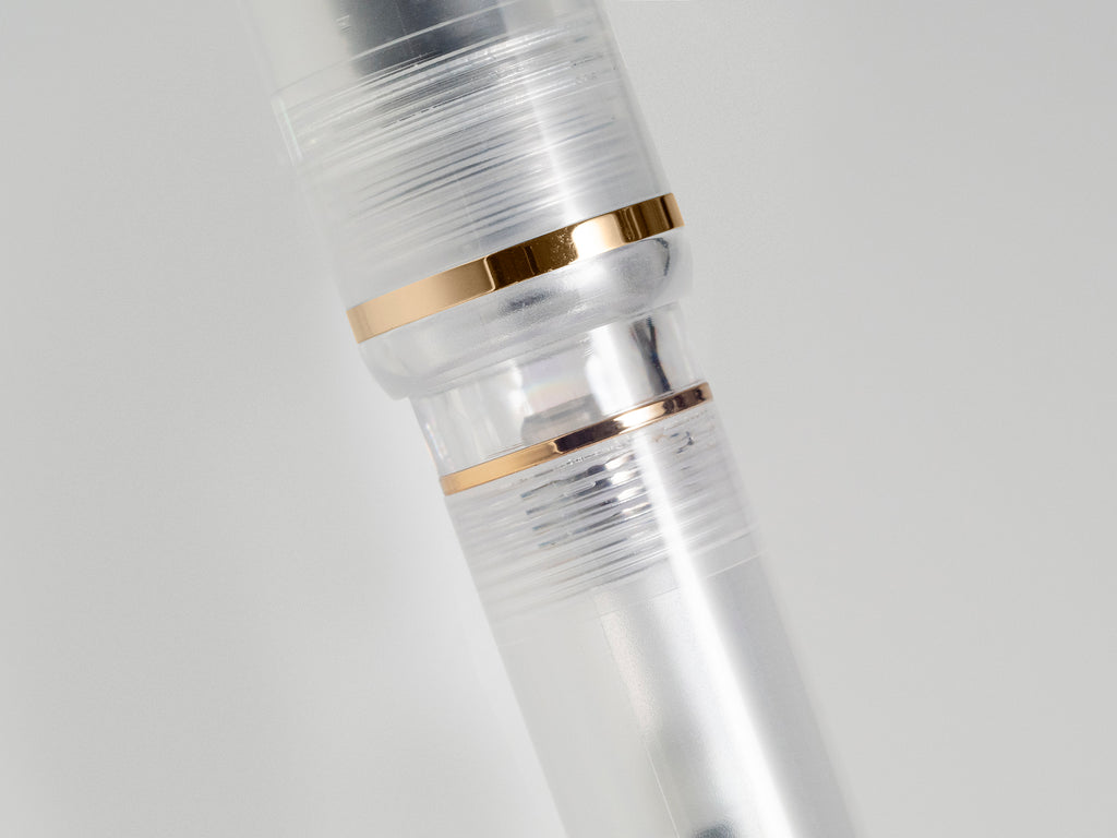 Fine Writing International Fenestro Fountain Pen - Demonstrator Gold T – Yoseka Stationery