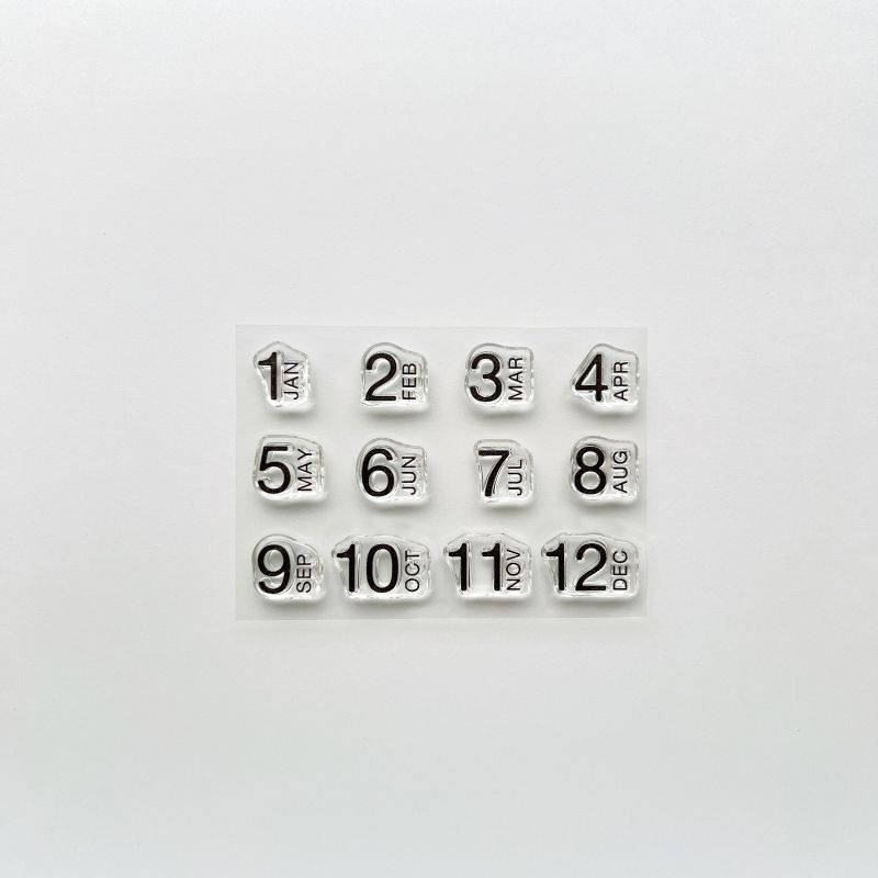 Mizushima Jizai Clear Stamps - LOG - Stamps Only – Yoseka Stationery