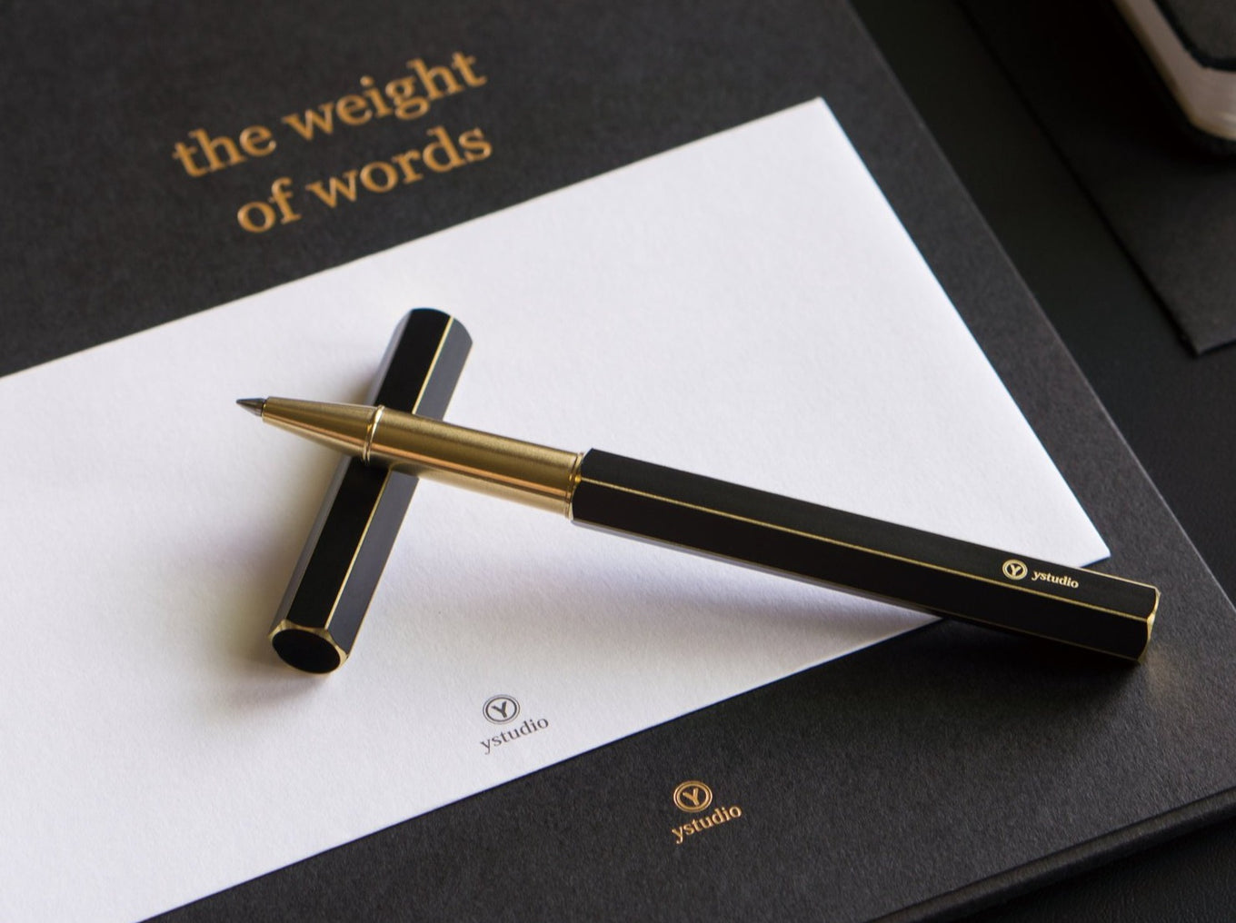 ystudio Brassing rollerball pen – Yoseka Stationery