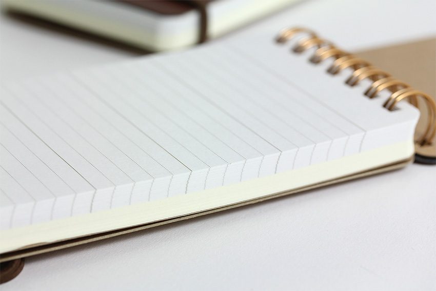 Grain Notebook - B7 - Brown – Yoseka Stationery