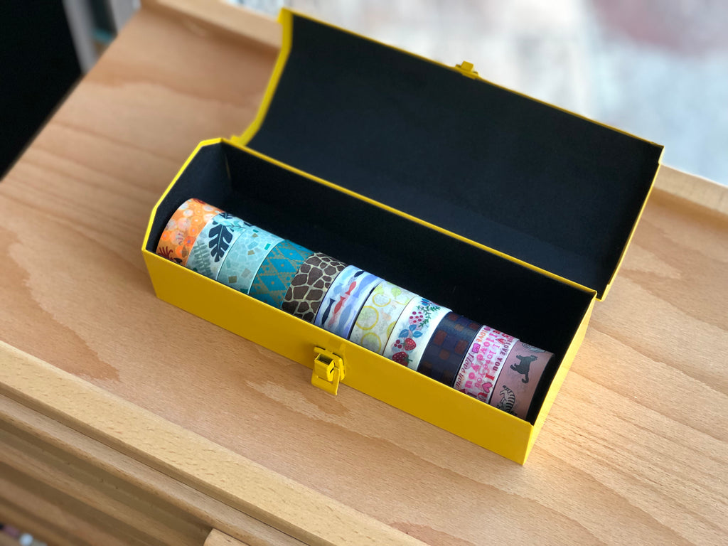 Mini Steel Toolbox - Yellow – Yoseka Stationery