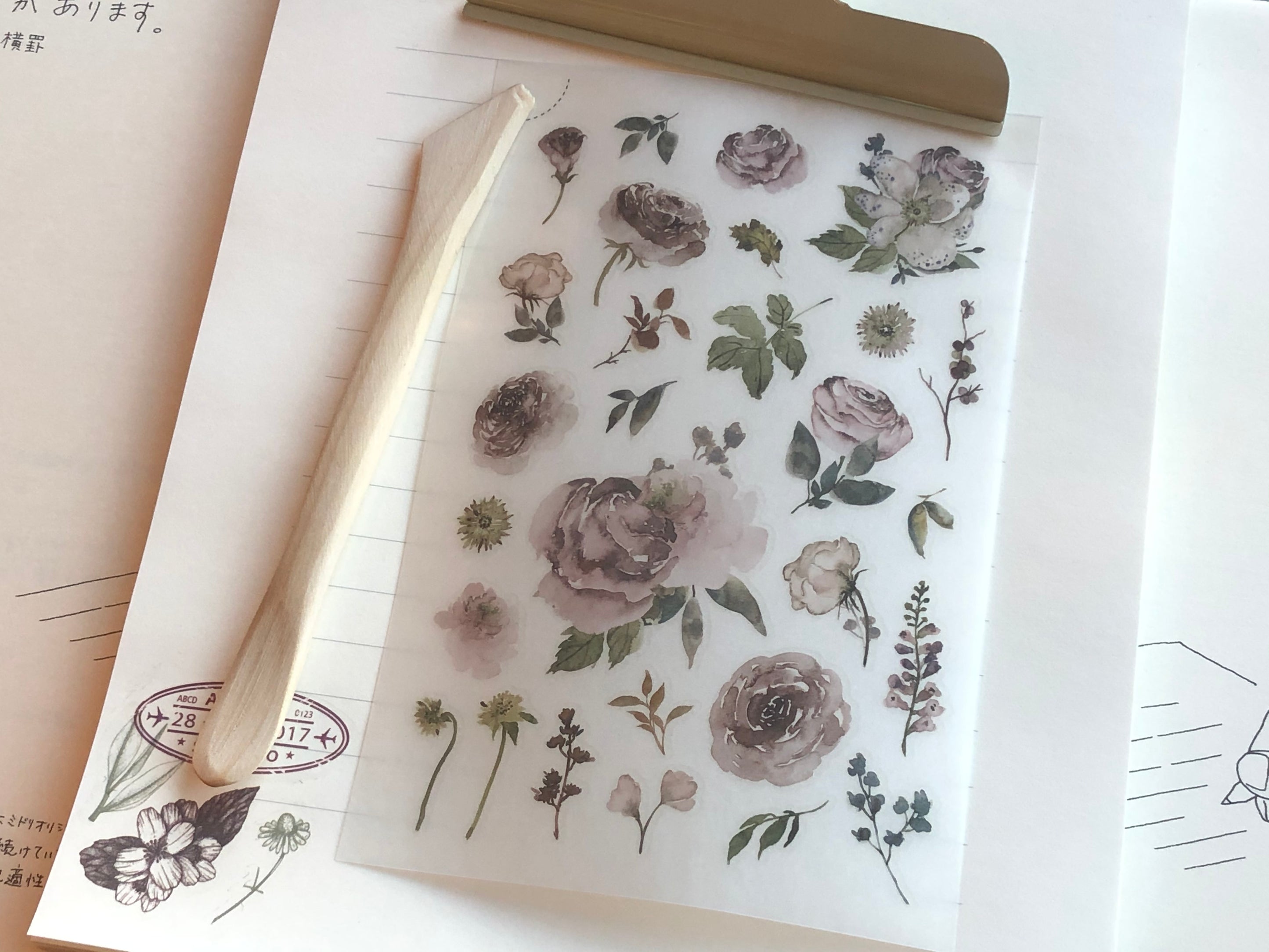 MU Print-On Stickers - Delight - #65 – Yoseka Stationery