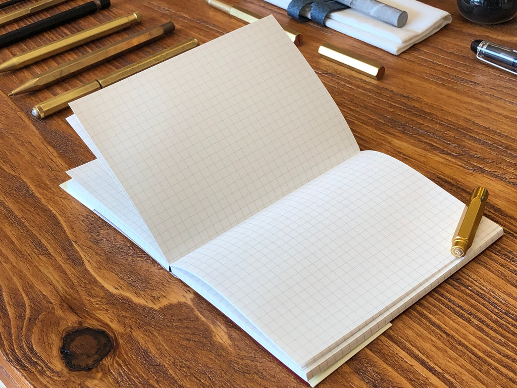 Apica Premium C.D. Notebook - A6 - Grid – Yoseka Stationery