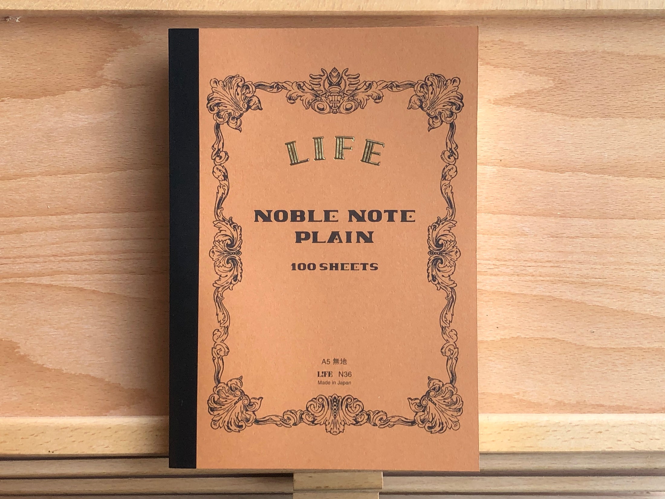 Life Noble Note - A5 - Plain – Yoseka Stationery
