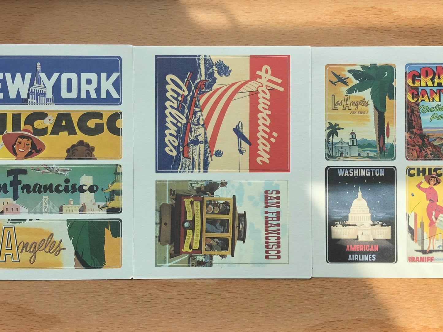 Vintage Stickers - Americana – Yoseka Stationery