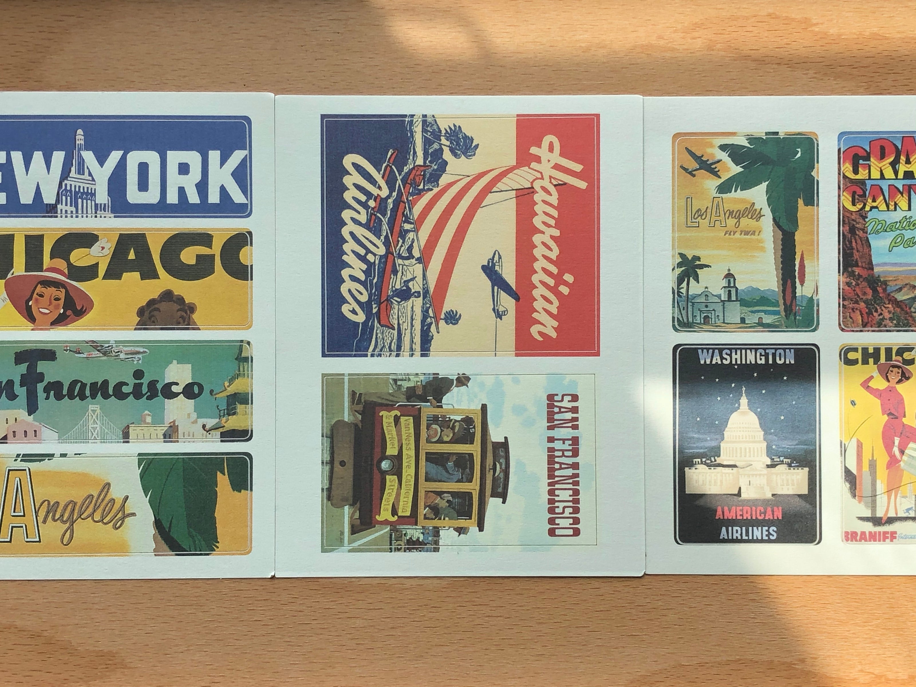 Vintage Stickers - Americana – Yoseka Stationery