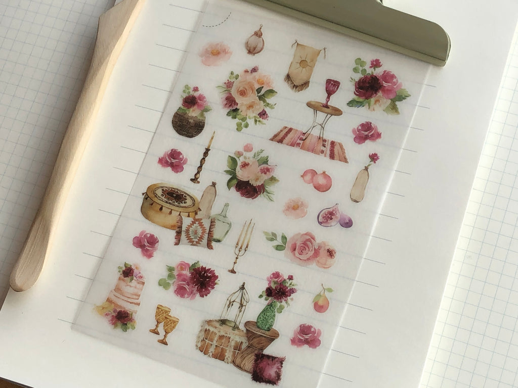 MU Print-On Stickers - #110 – Yoseka Stationery