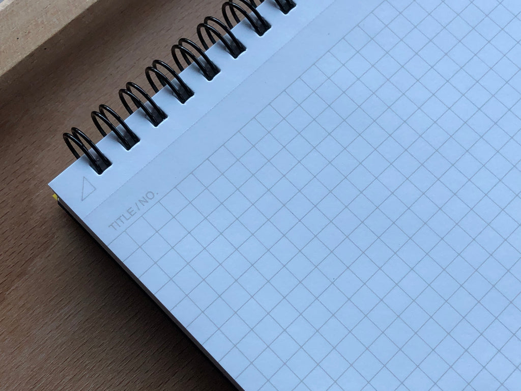 Mnemosyne Notebook - A5 - Grid – Yoseka Stationery