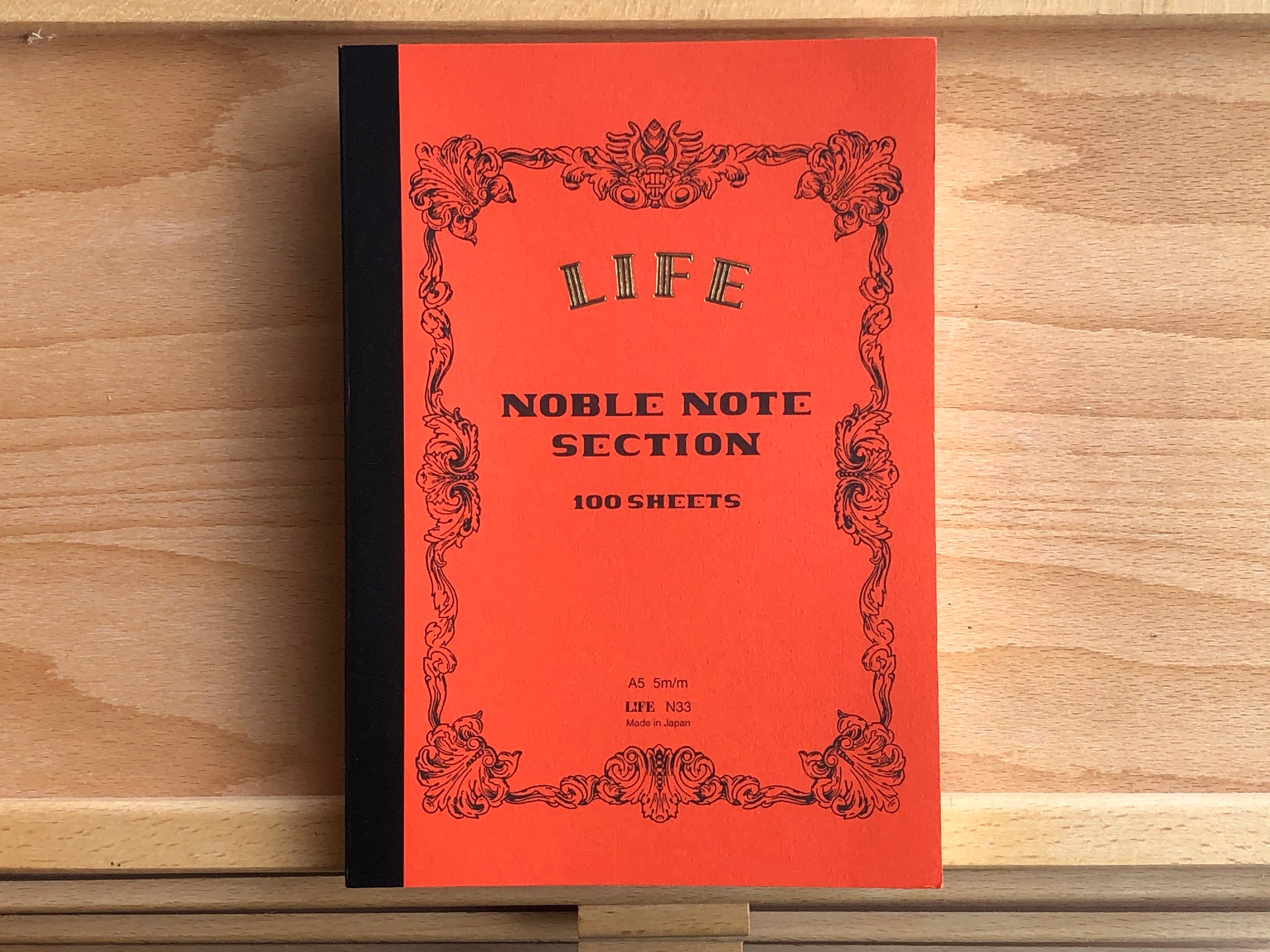 Life Noble Note - A5 - Section – Yoseka Stationery