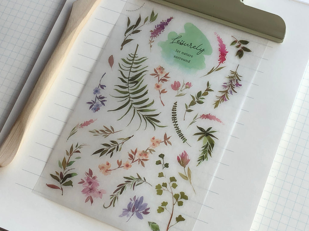 MU Print-On Stickers - #120 – Yoseka Stationery