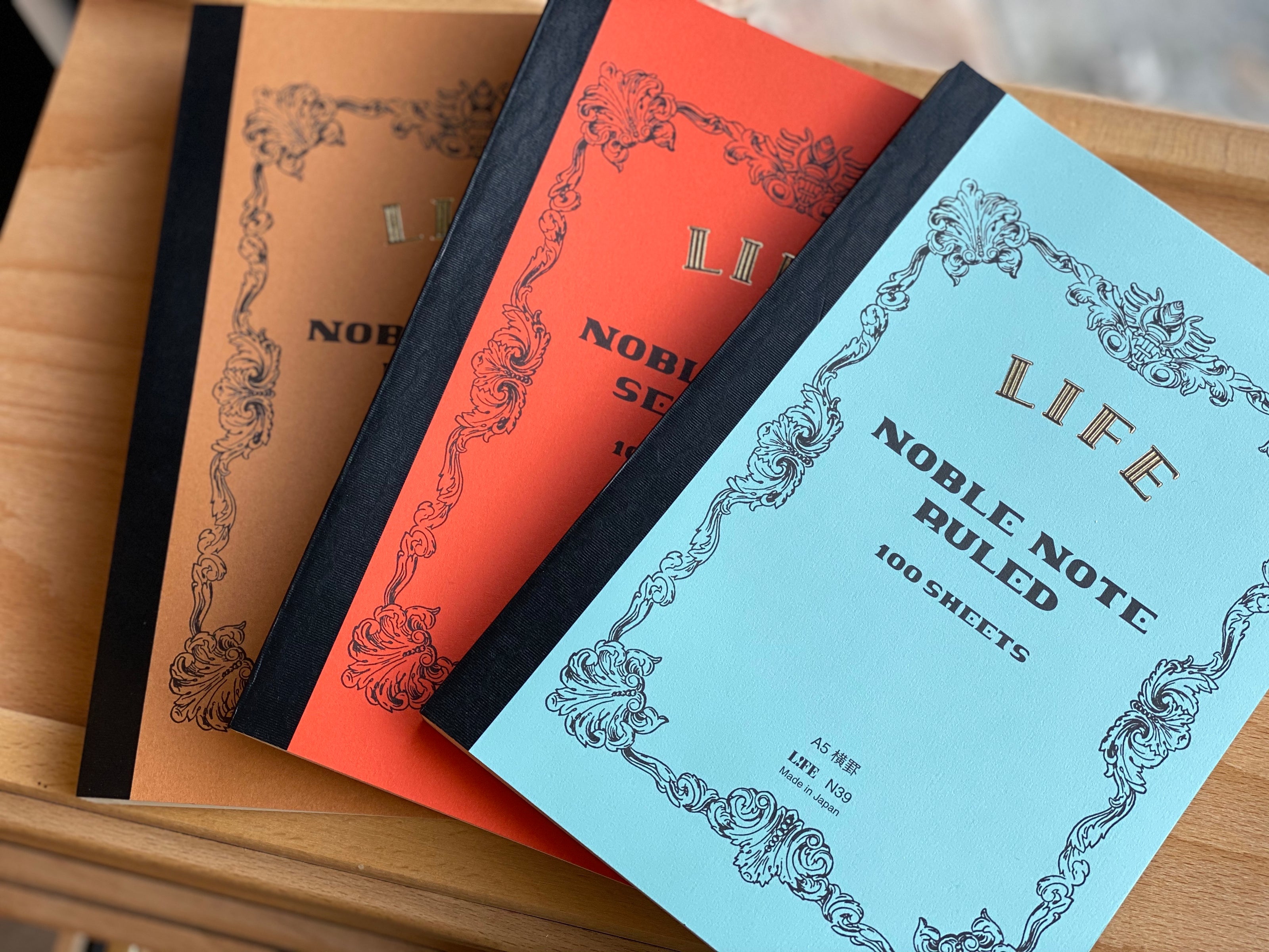 Life Noble Note - A5 - Plain – Yoseka Stationery