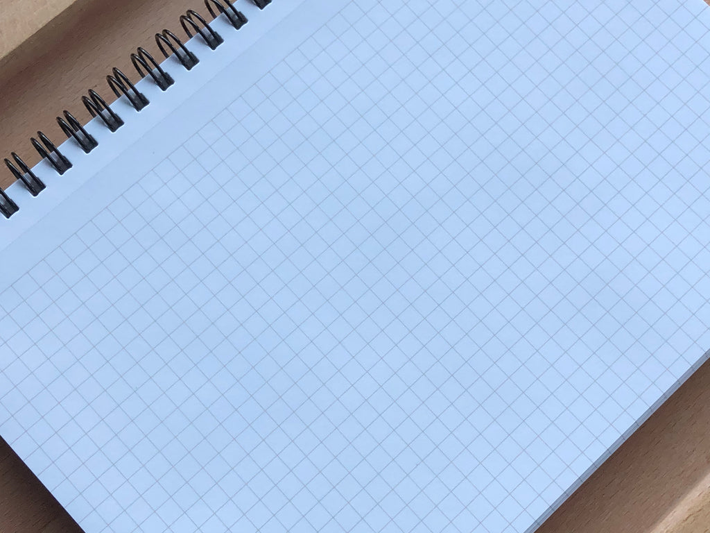Mnemosyne Notebook - A5 - Grid – Yoseka Stationery