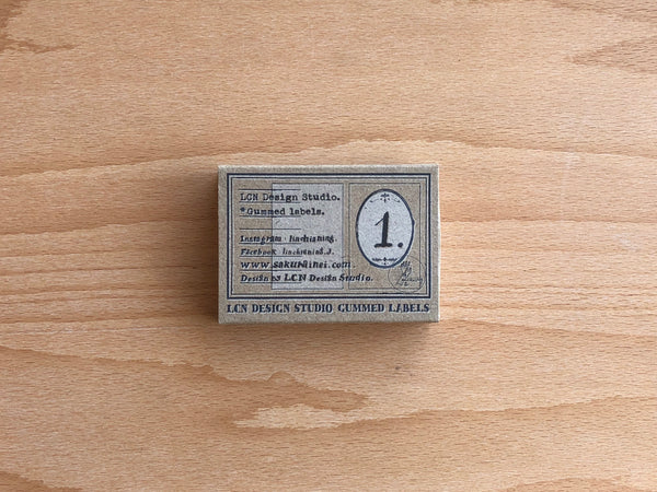 LCN Gummed Label Set - Specimen Labels No. 1 – Yoseka Stationery