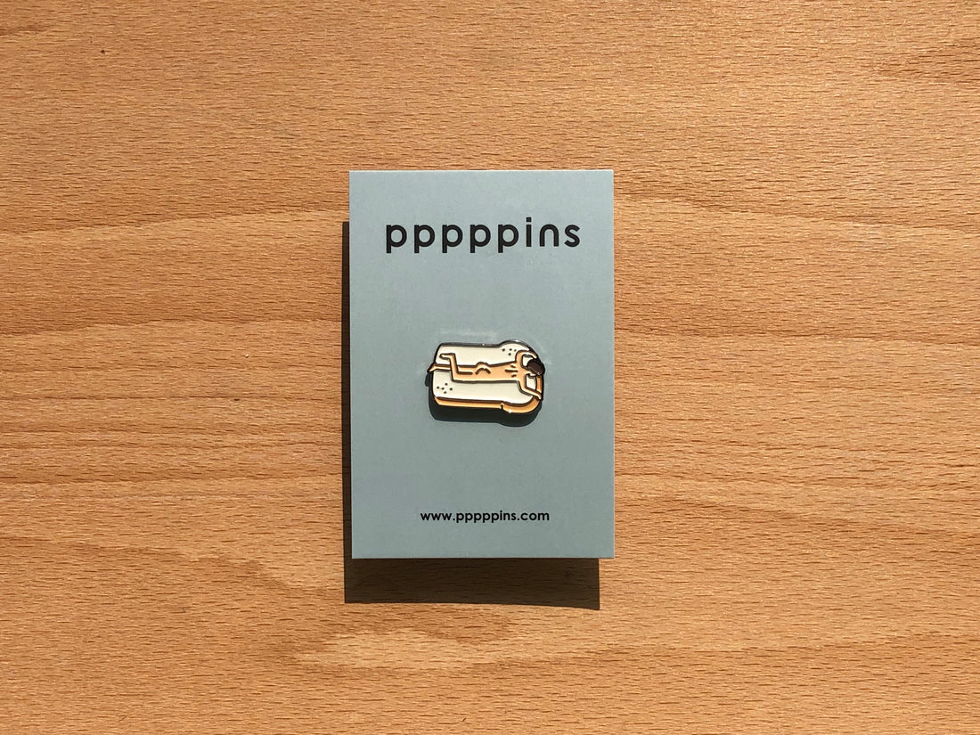 Toast Boy Pin – Yoseka Stationery