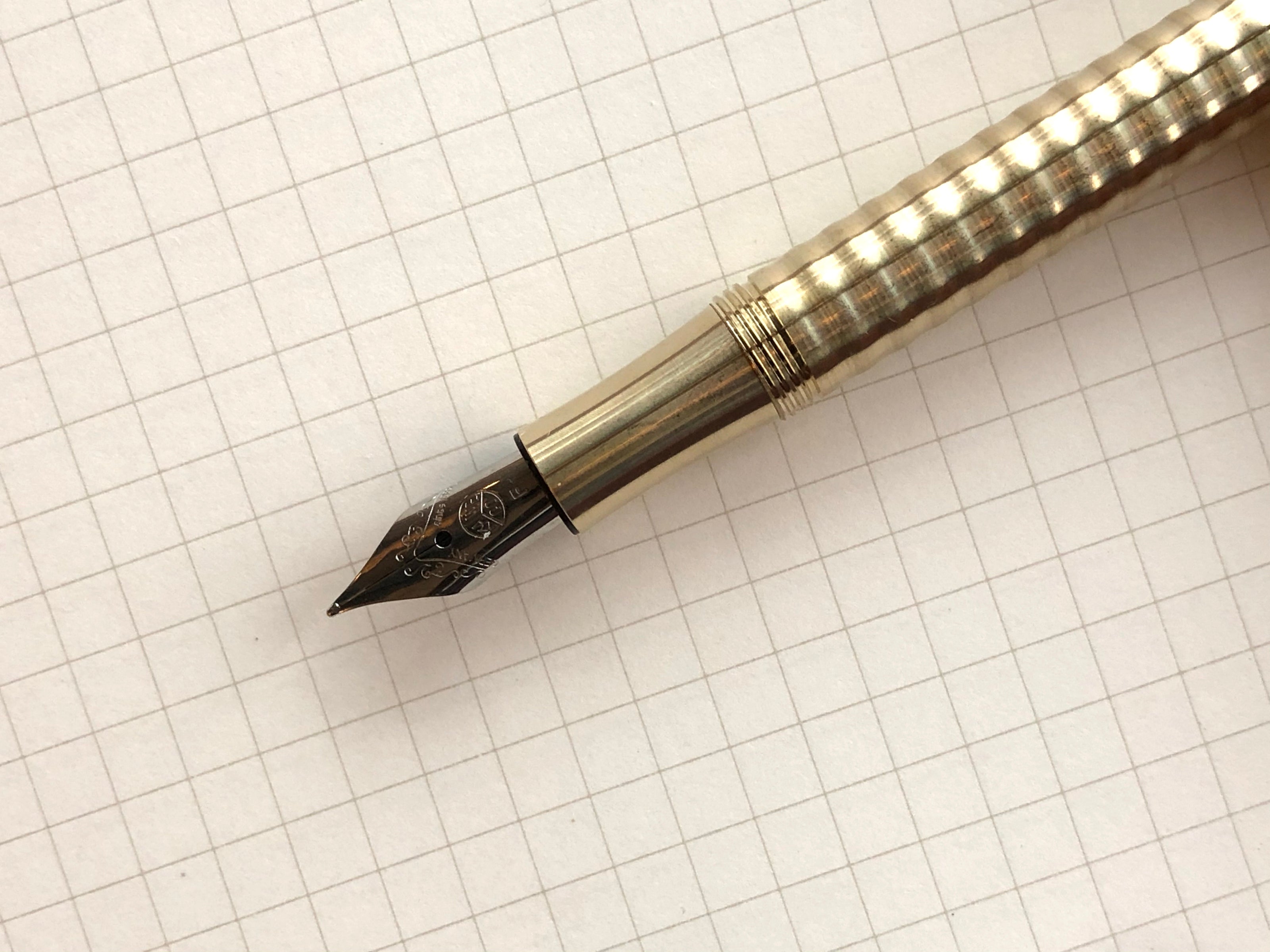 LILIPUT Fountain Pen - Brass Wave – Yoseka Stationery