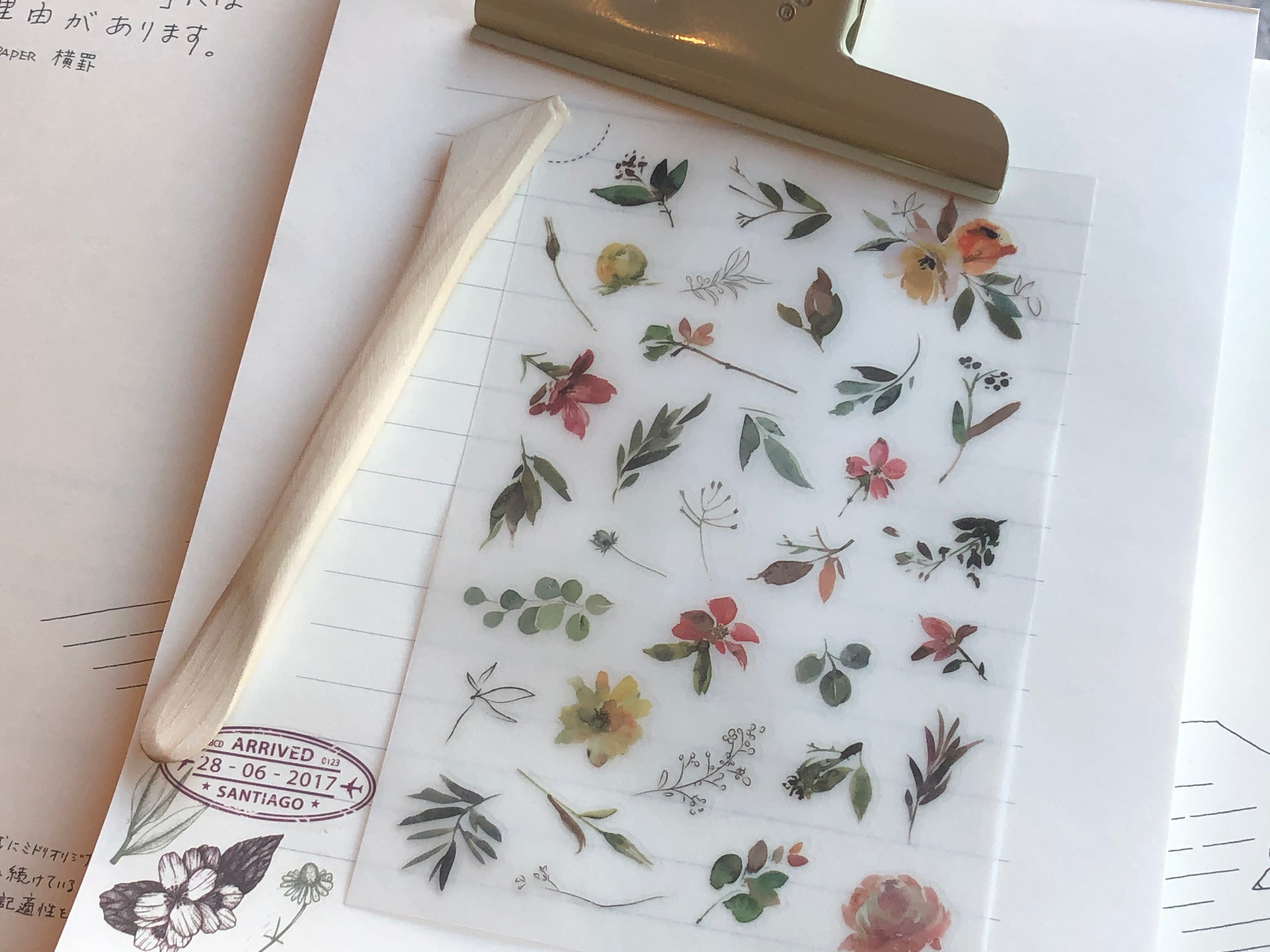 MU Print-On Stickers - Life is Beautiful - #82 – Yoseka Stationery