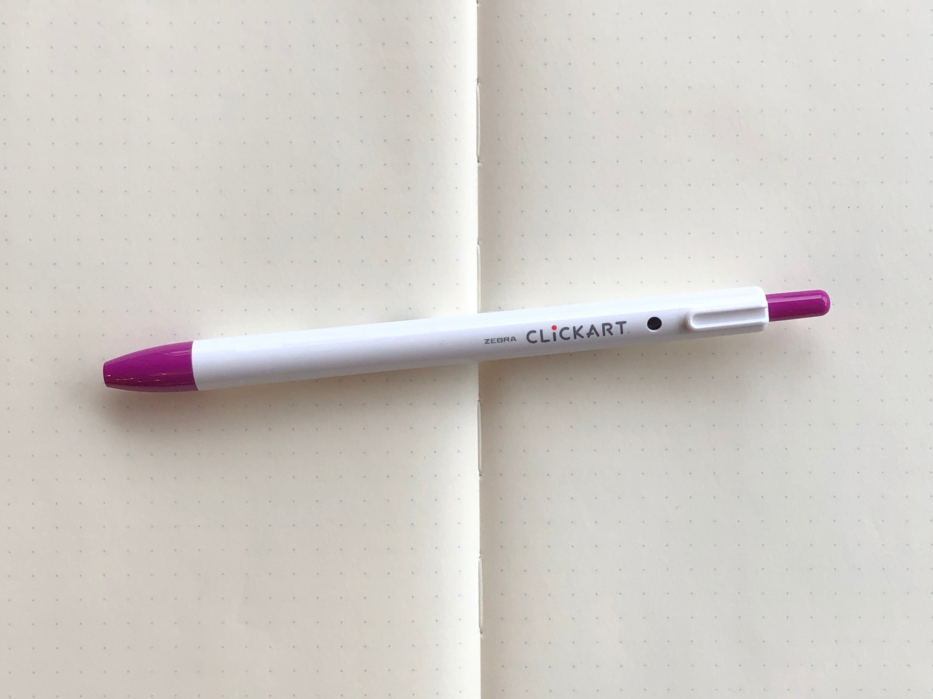 Zebra ClickArt Click Marker - Set of 36 Colors – Yoseka Stationery