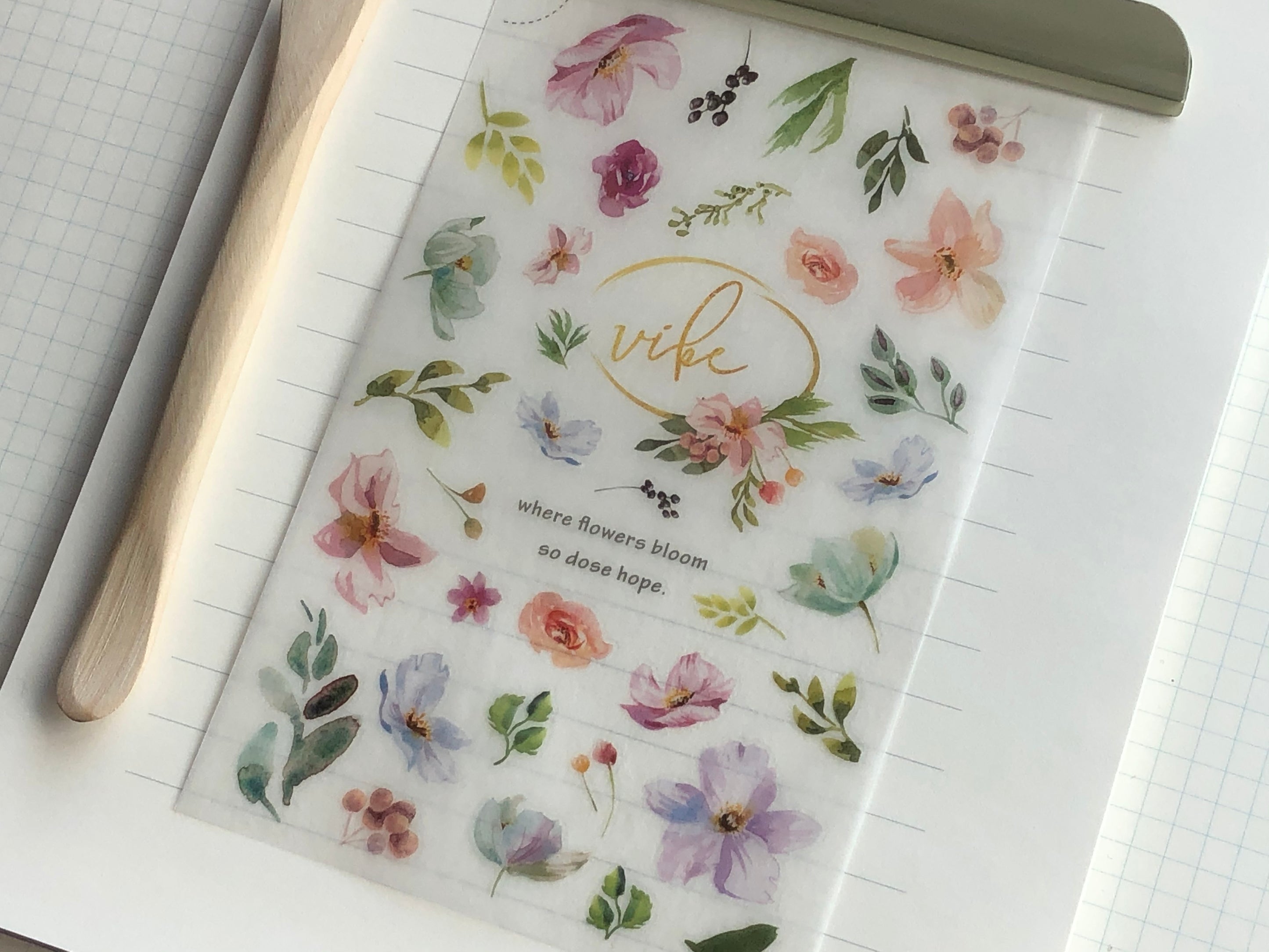 MU Print-On Stickers - #118 – Yoseka Stationery