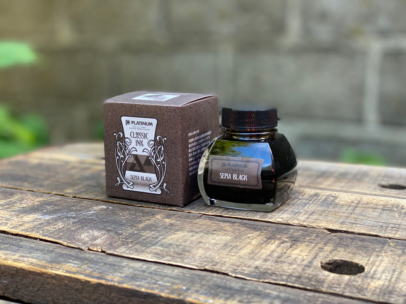 Platinum Classic Ink - Sepia Black – Yoseka Stationery