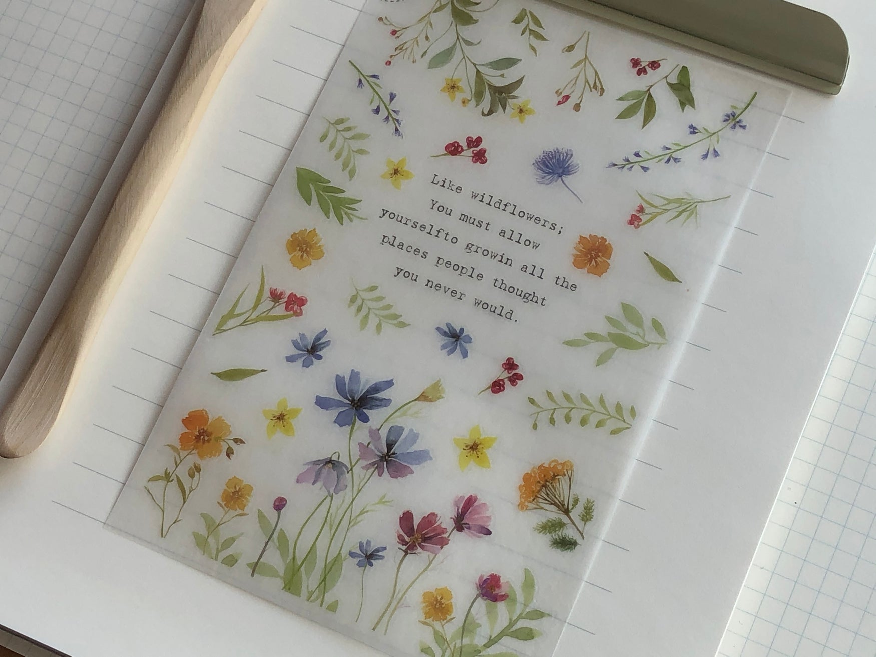 MU Print-On Stickers - #121 – Yoseka Stationery