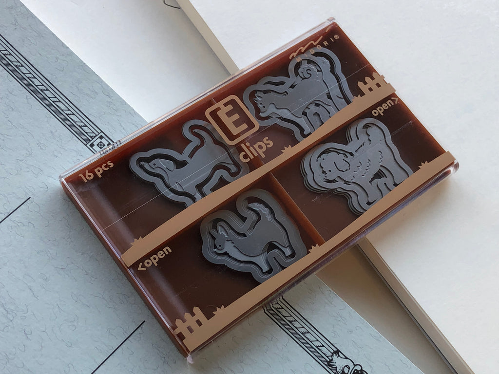 Midori Etching Clip E Clips - Dog – Yoseka Stationery