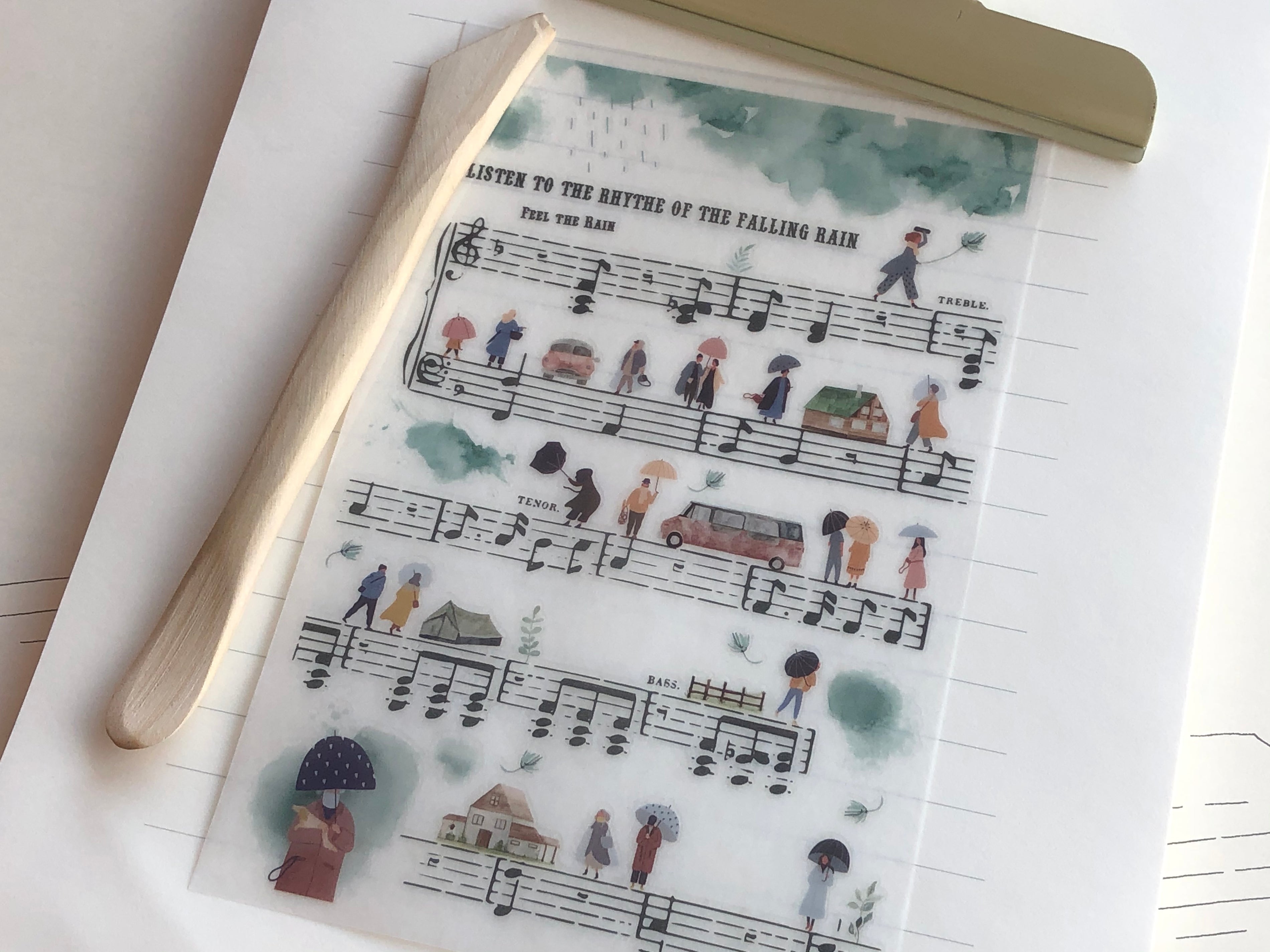 MU Print-On Stickers - #78 – Yoseka Stationery