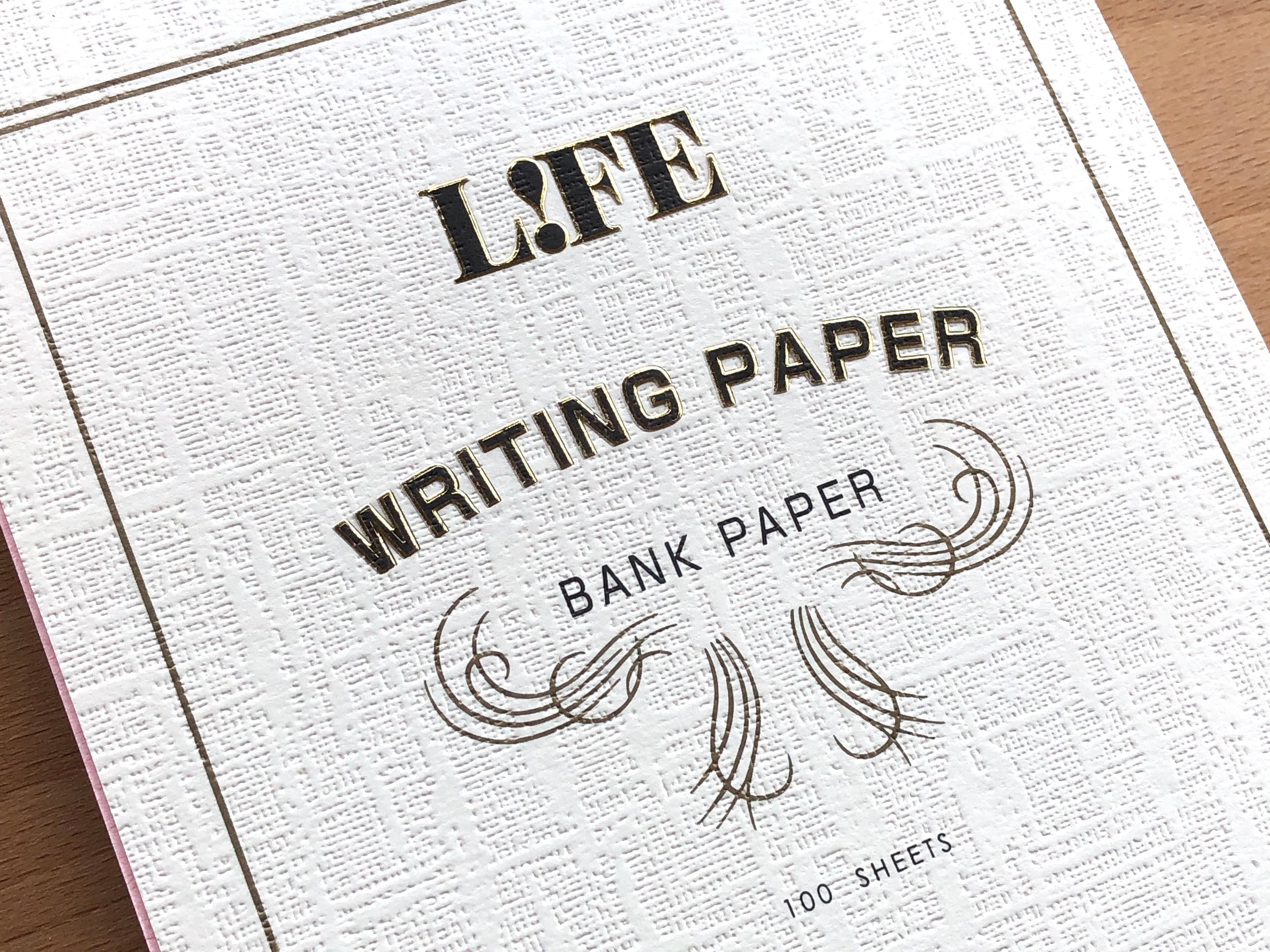 Life Bank Paper Pad - White – Yoseka Stationery