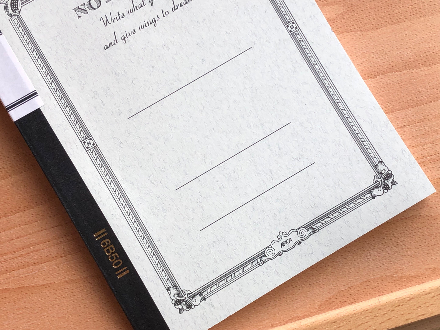 APICA Notebook - B5 - Lined - 50 Sheets (In Store Only) – Yoseka Stationery