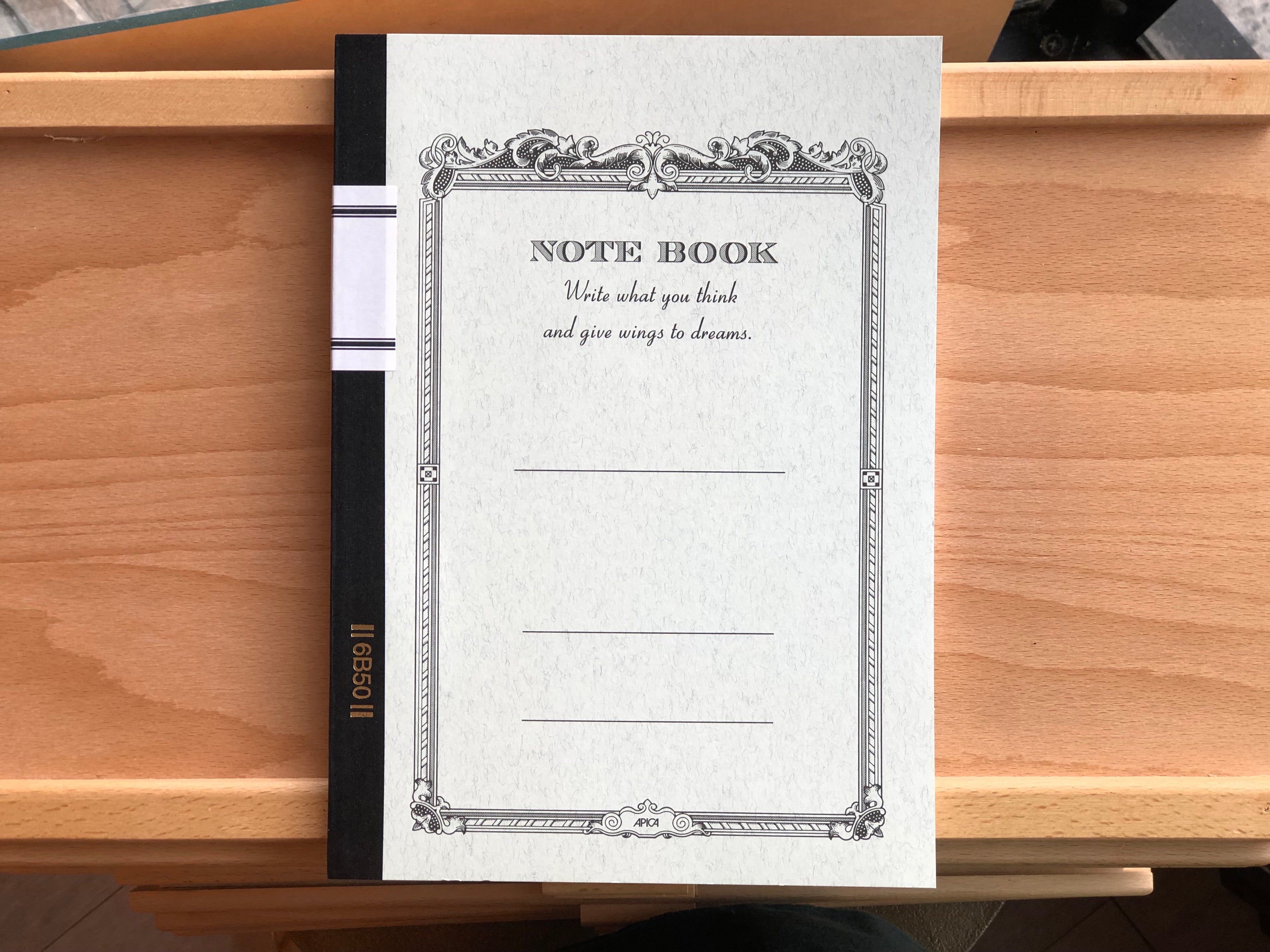 APICA Notebook - B5 - Lined - 50 Sheets (In Store Only) – Yoseka Stationery