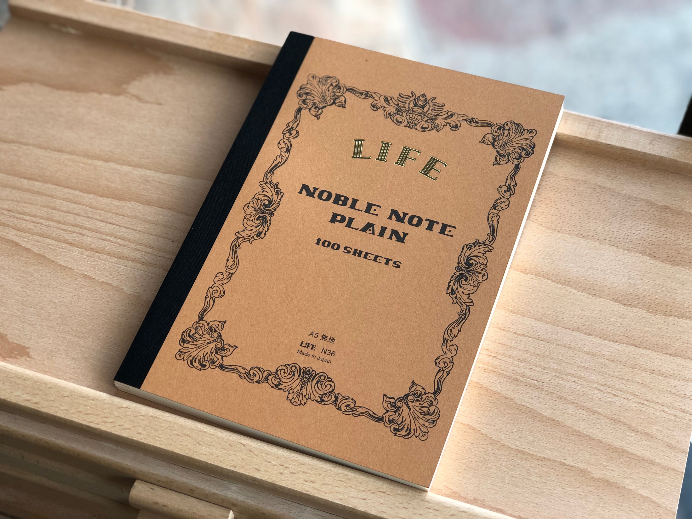 Life Noble Note - A5 - Plain – Yoseka Stationery
