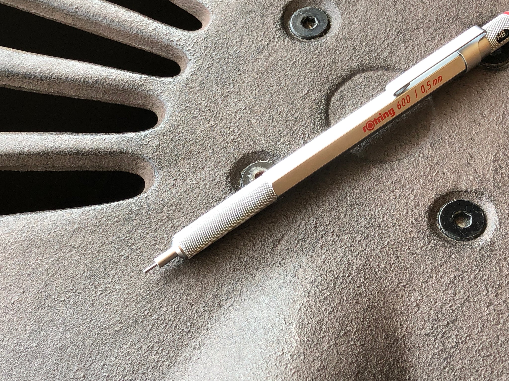 rOtring 600 Mechanical Pencil - 0.5mm - Silver – Yoseka Stationery