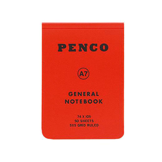 Penco General Notebook - A7 Grid – Yoseka Stationery