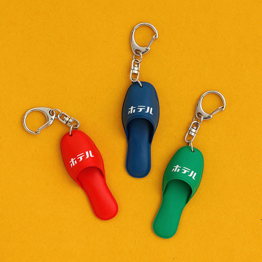 Hotel Slipper Keychain – Yoseka Stationery