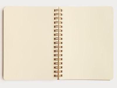 Grain Notebook - B6 - Brown – Yoseka Stationery