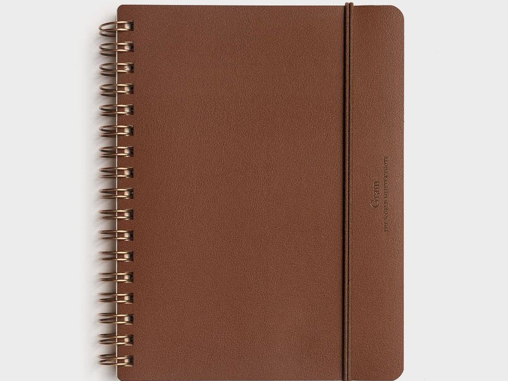 Grain Notebook - B6 - Brown – Yoseka Stationery