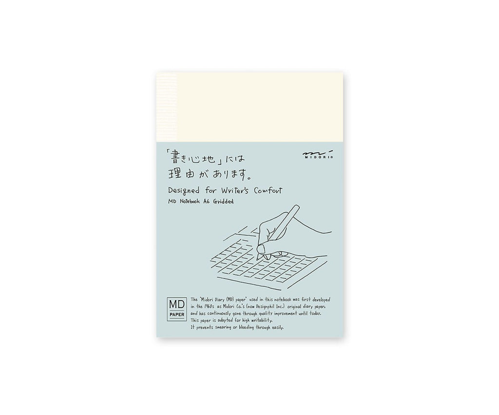 MD Notebook - A6 - Grid – Yoseka Stationery