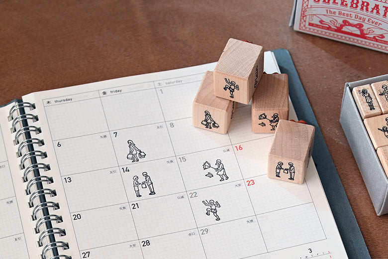 Plain Stationery Today's Stamp – Yoseka Stationery