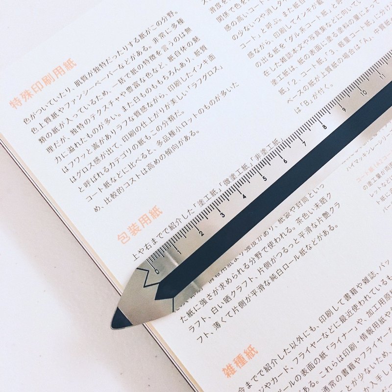 Yohand Studio Steel Ruler - Pencil – Yoseka Stationery